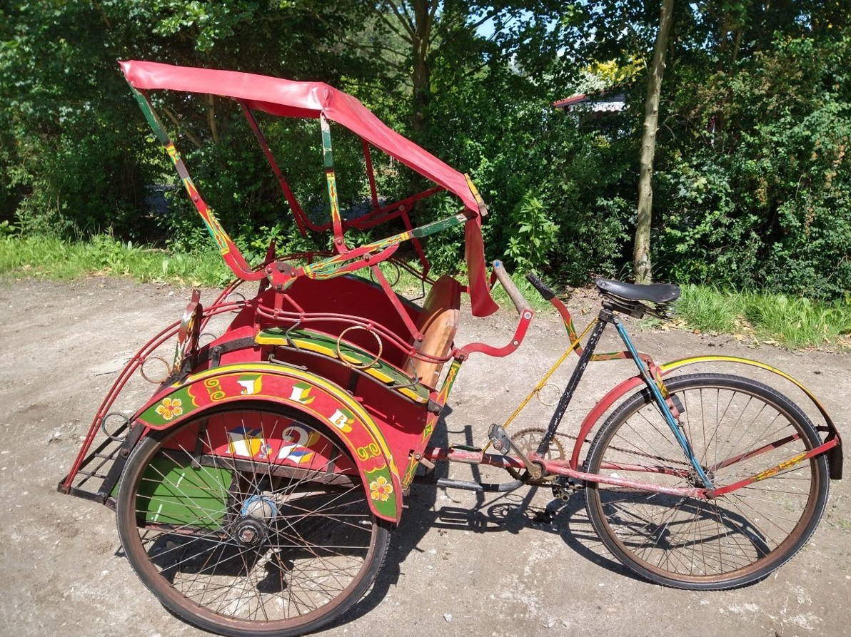 Riksja huren Amsterdam - Verhuur riksja, becak, klassieke fietstaxi!