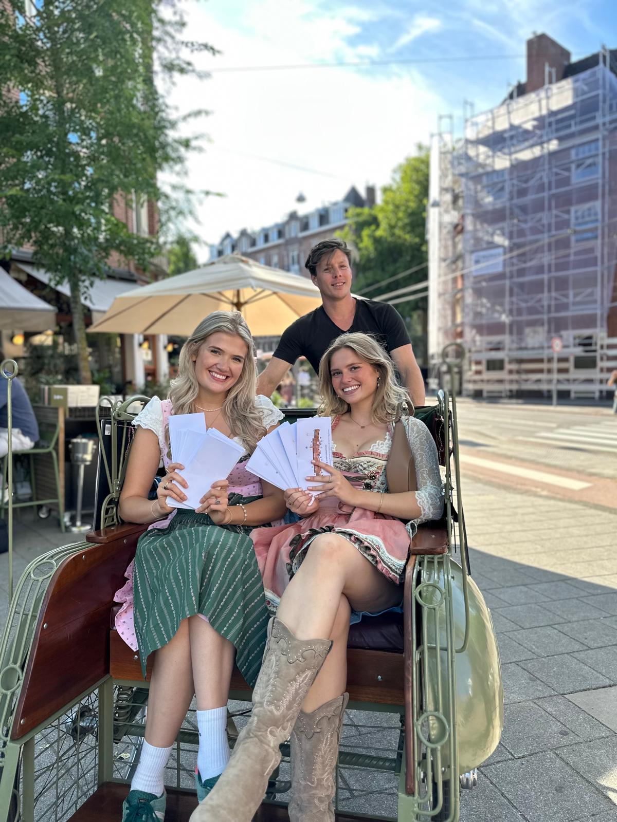 Riksja huren Amsterdam - Verhuur riksja, becak, klassieke fietstaxi!
